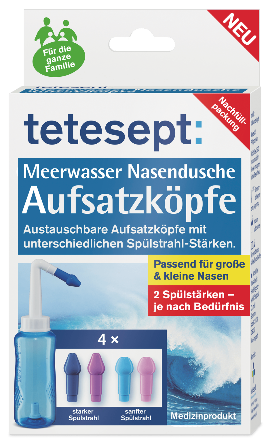 Infekten vorbeugen mit der Nasendusche von tetesept - LZ-Gesundheitsreport
