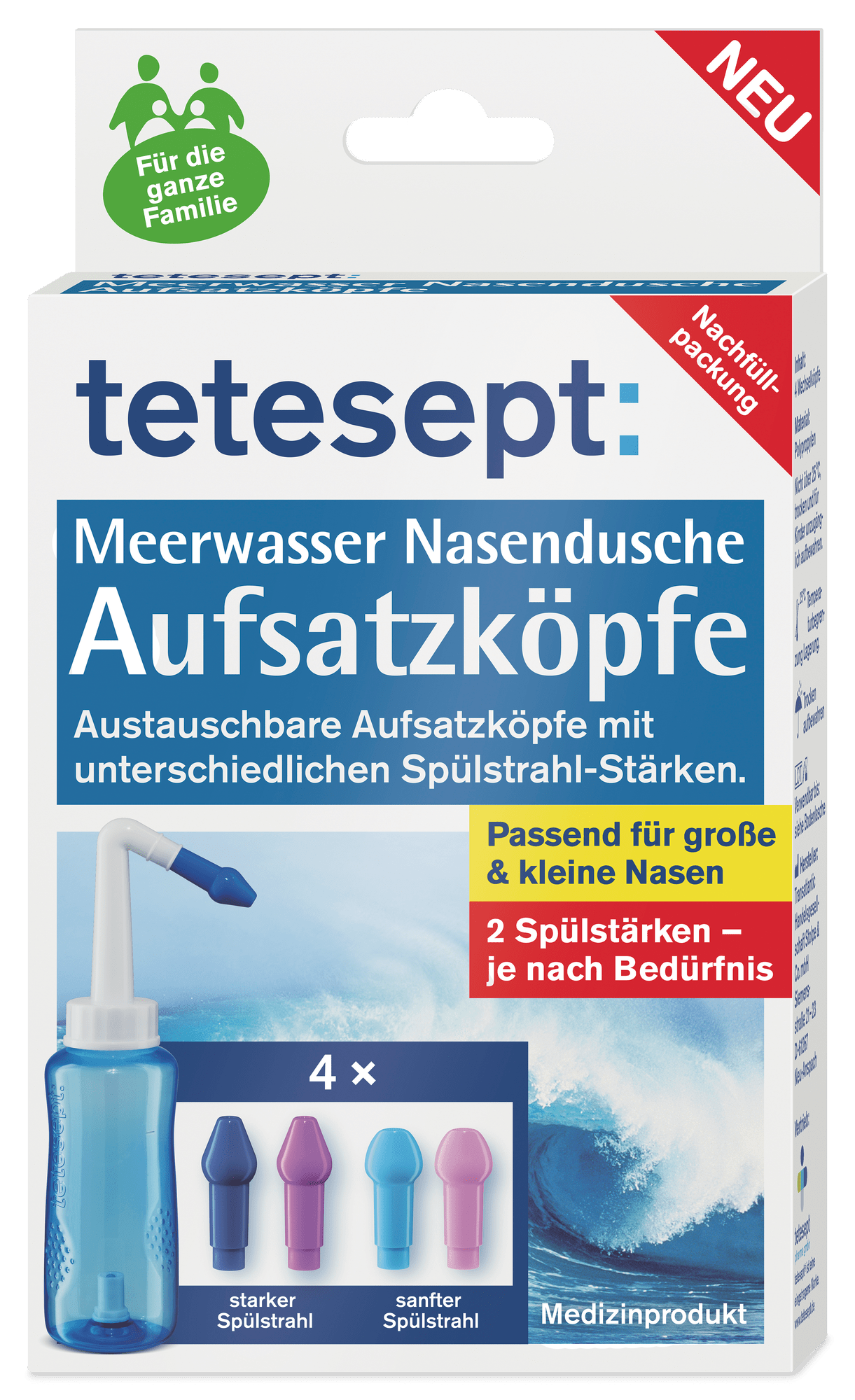 Infekten vorbeugen mit der Nasendusche von tetesept - LZ-Gesundheitsreport